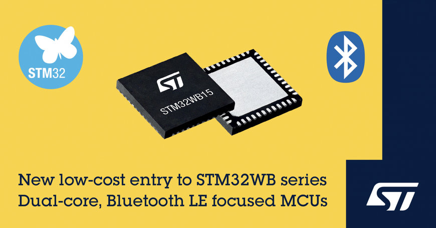 New STM32WB Wireless Microcontrollers from STMicroelectronics Deliver ...