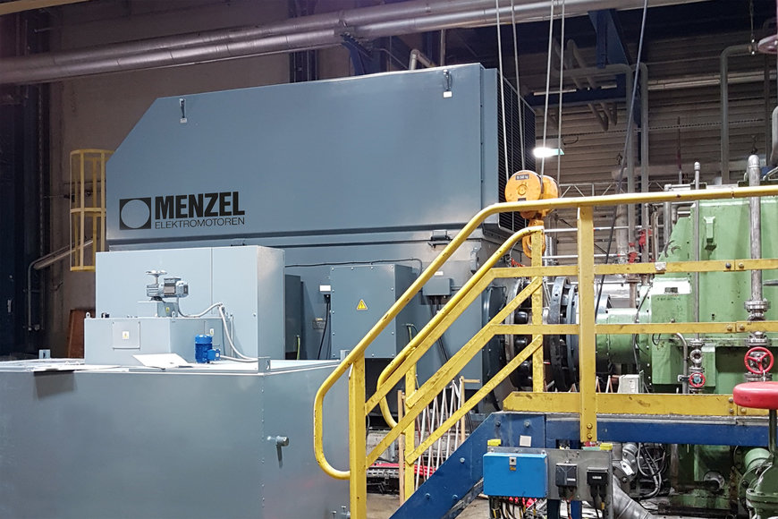 6-MW high-voltage extruder motor speedily adapted | Industry-Asia