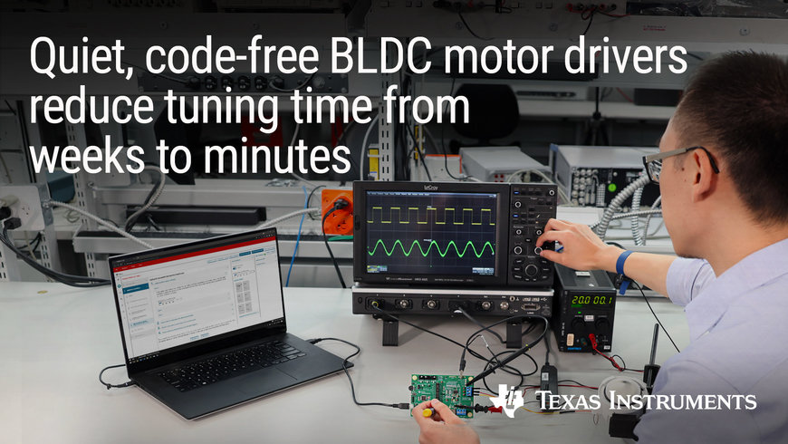 70-W BLDC motor drivers from Texas Instruments eliminate months of ...