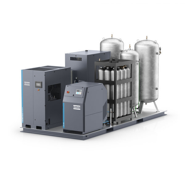 Atlas Copco’s latest high-pressure nitrogen generation skid package ...