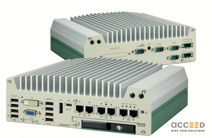 Industrial Box PC series with 6 x GbE and MezIO | Industry-Asia