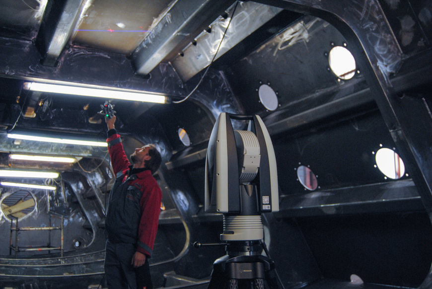 Hexagon accelerates large surface inspection with new 3D laser scanner ...