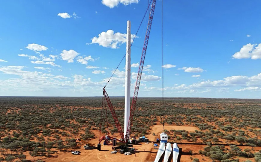 SANY CRANE INSTALLS WIND TURBINE FOR THE WORLD’S HIGHEST-GRADE HARD ...