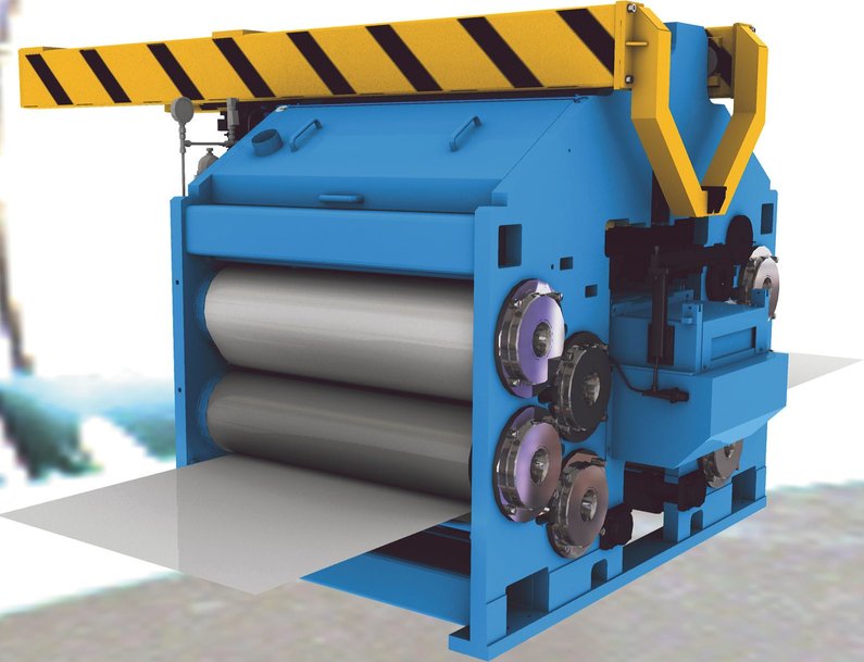 REDEX Tension Multi Roll Leveler is used on Tinning Line for the First ...