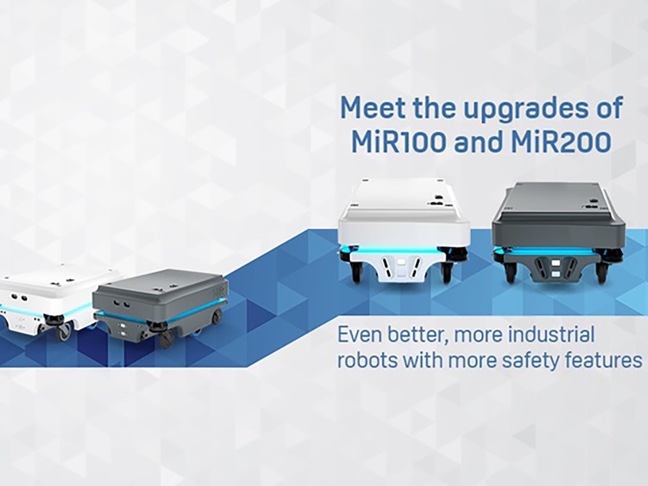 Meet the upgrades of MiR100 and MiR200 | Industry-Asia