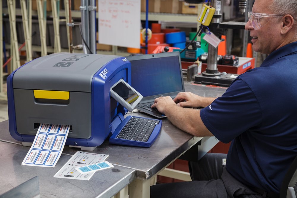 Print lean & safety signs on-site | Industry-Asia